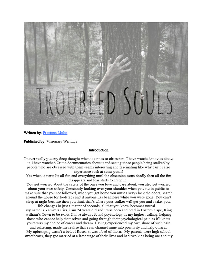 Troubled Souls by Precious Moloi | PDF