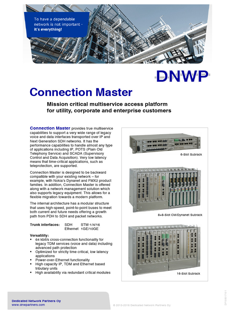 Connection Master Brochure DP10001710 2016-10-13 | PDF | Computer ...