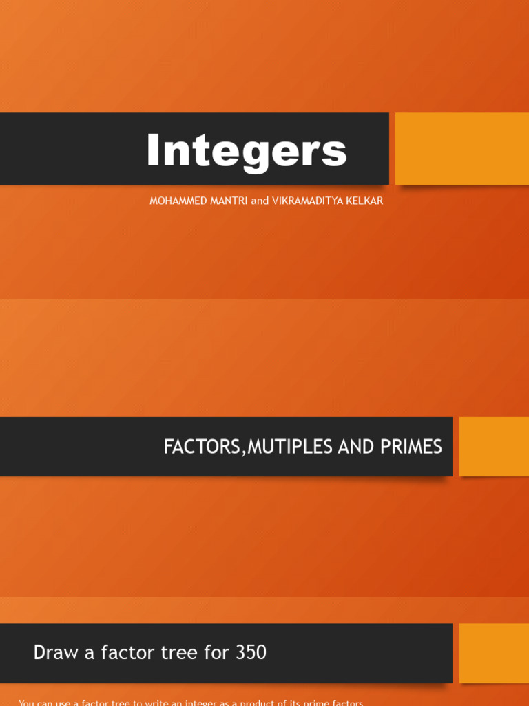 integers vey very important | PDF | Mathematics | Ring Theory