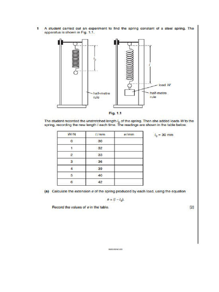 Physics Form 3 p3 | PDF