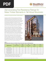 Fire Resistance Ratings for Building Elements | PDF | Fires | Engineering