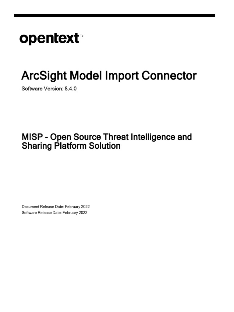 Mic Misp Config Guide | PDF | Proxy Server | Command Line Interface