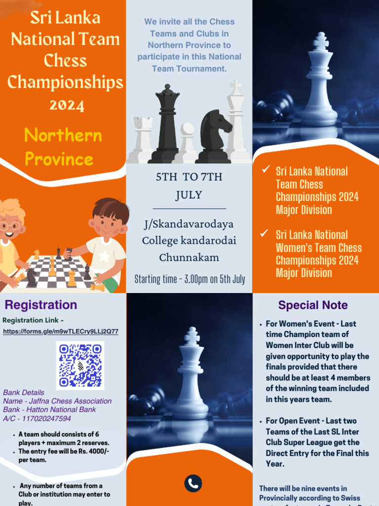 Northern Province National Team Chess Championships | PDF | Chess ...