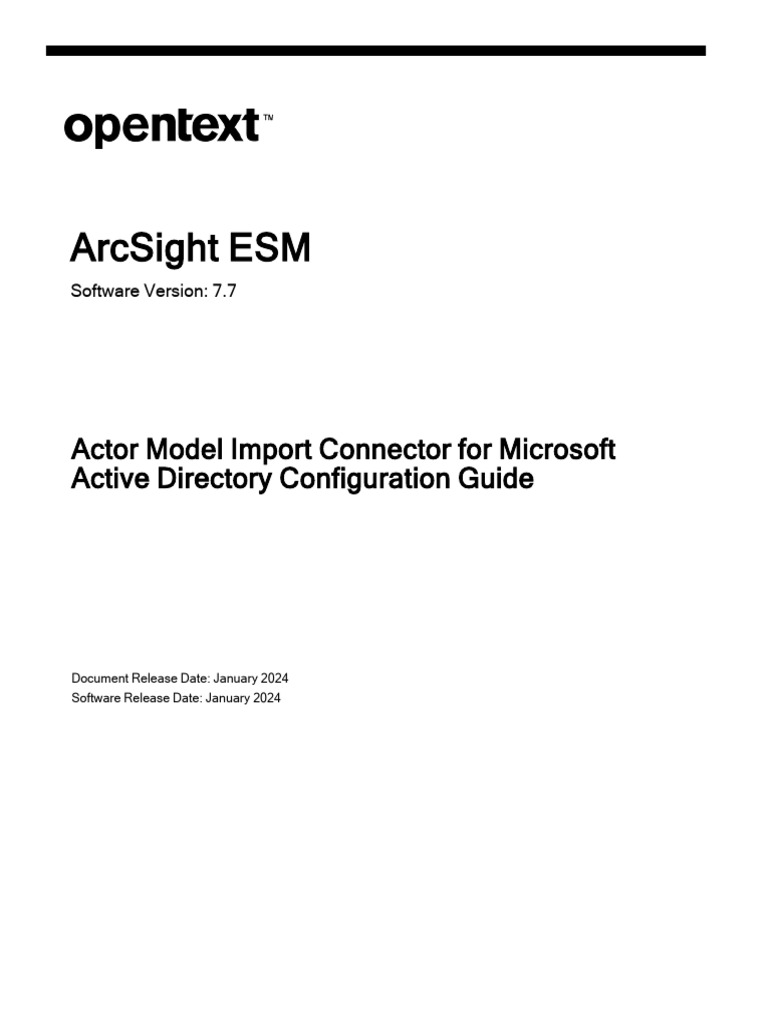 MS ActiveDirectory ConfigGuide | PDF | Active Directory | Command Line Interface