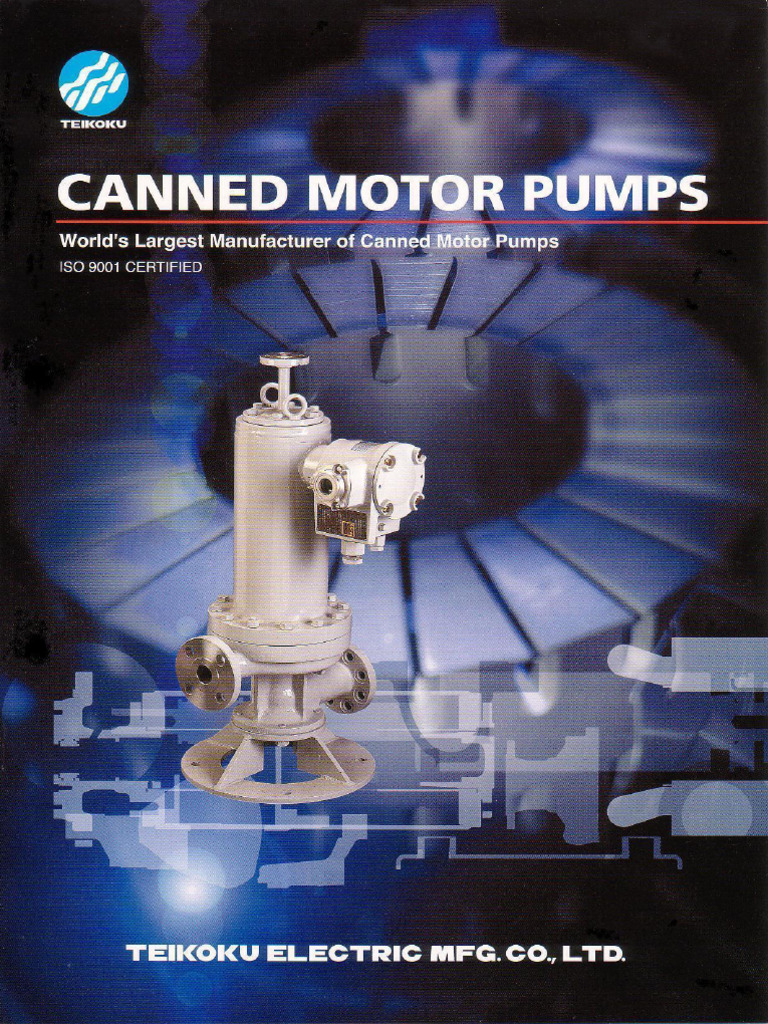 Teikoku Pump Catalogue | PDF
