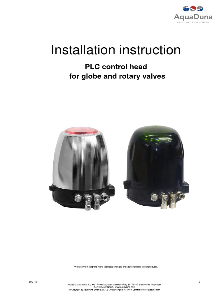 Wiring Diagram for PLC Control Head | PDF | Electrical Connector | Valve