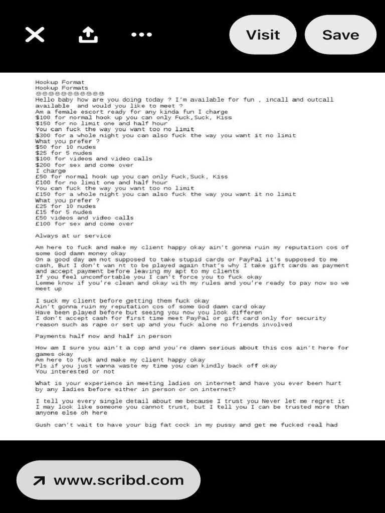 Hookup Format-1 PDF | PDF