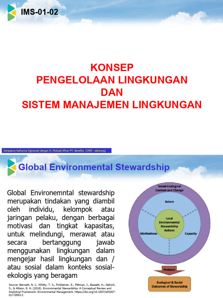 M-2Konsep Pengelolaan Lingkungan Dan SML | PDF