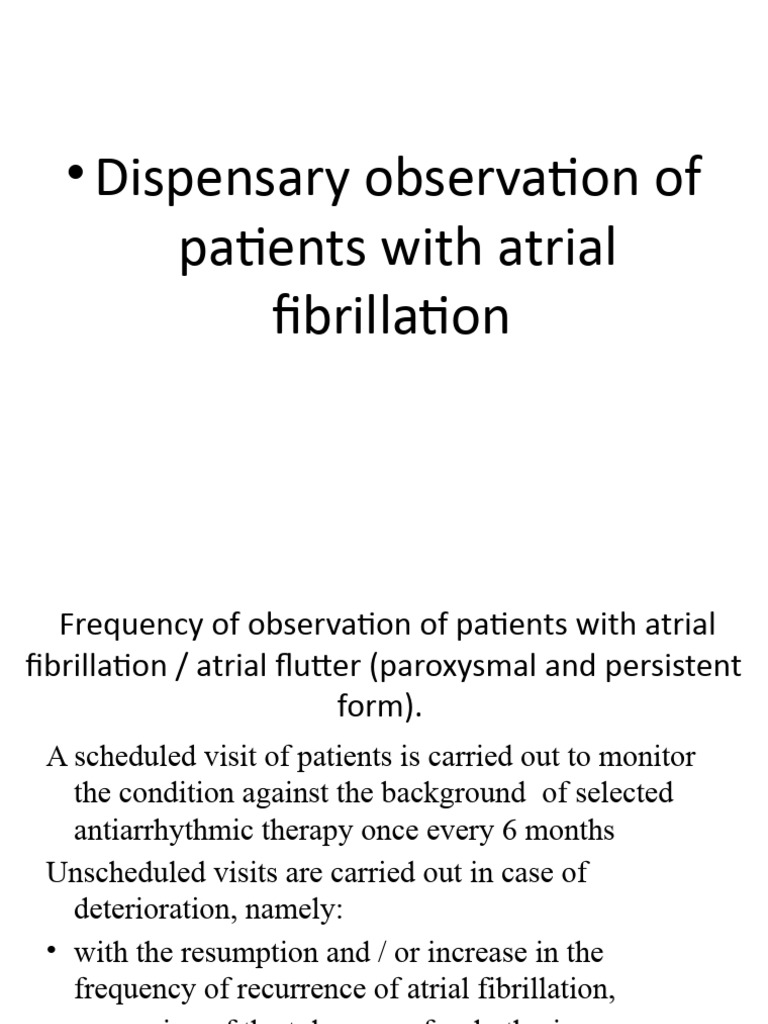 Do Af | PDF | Cardiology | Clinical Medicine