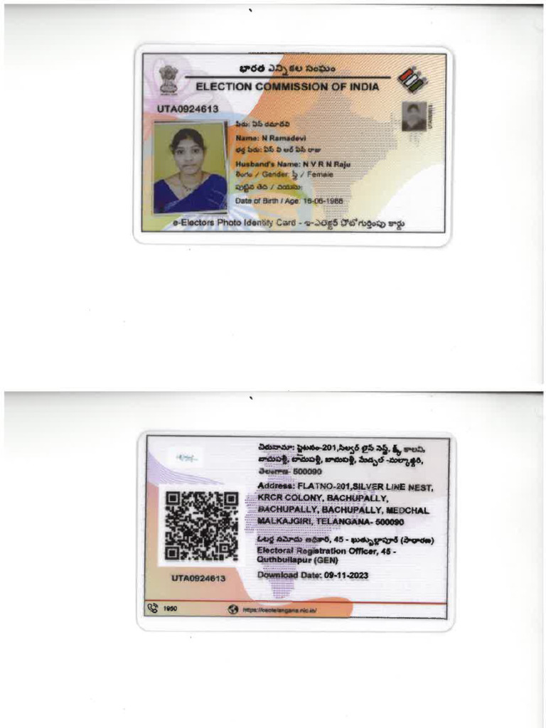 VOTER ID | PDF