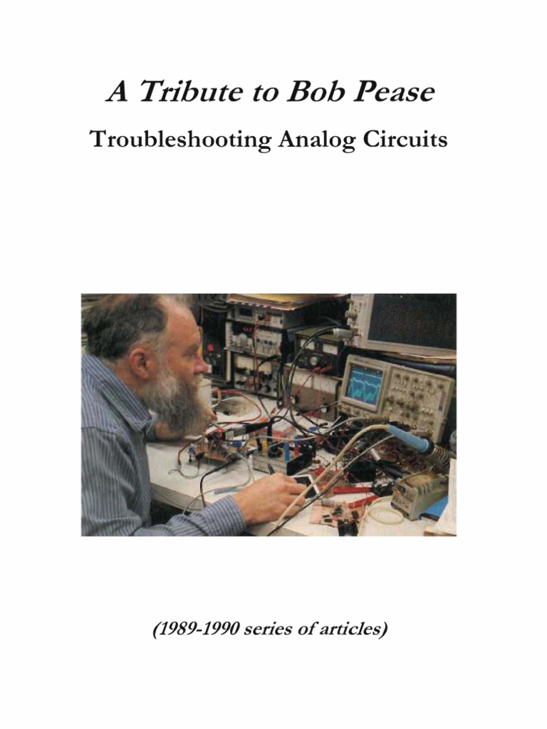 Bob Pease Lab Notes Part 8 | PDF | Electrical Engineering | Electronics