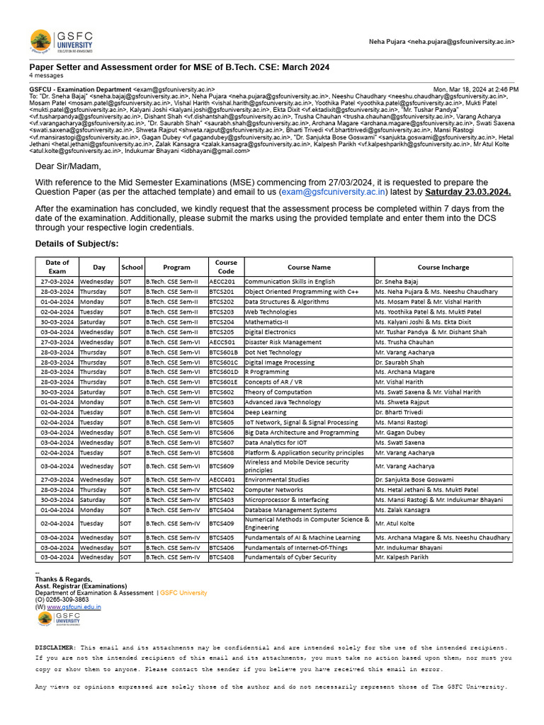mid sem paper | PDF | Computer Science | Information Technology