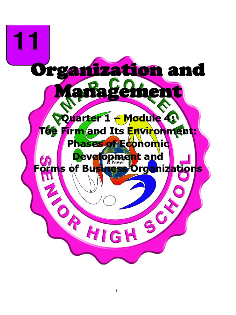 Orgman SLM Module 4 Final | PDF | Millennium Development Goals ...