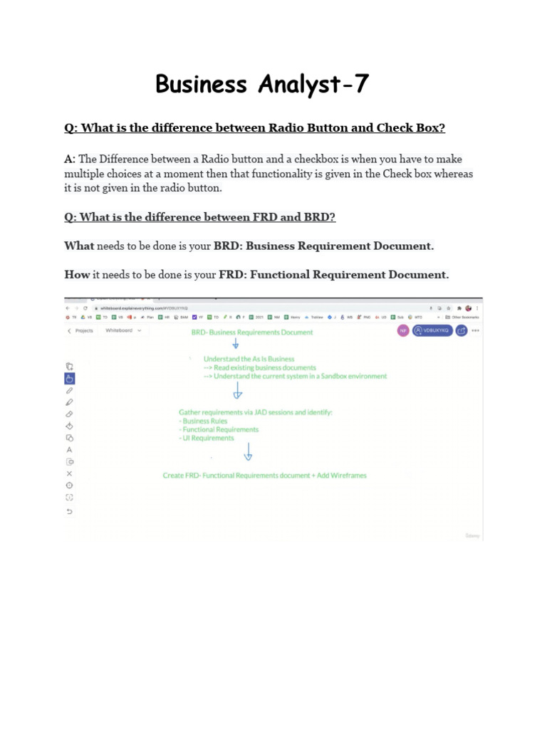 Ba 7 | PDF | Use Case | Business