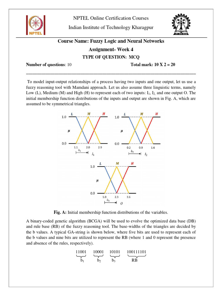 Fuzzy Logic and Neural Networks - 4 - Solution | PDF | Fuzzy Logic | Algorithms