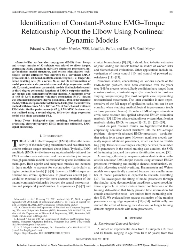 12-Identification of Constant-Posture EMGTorque Relationship About The ...