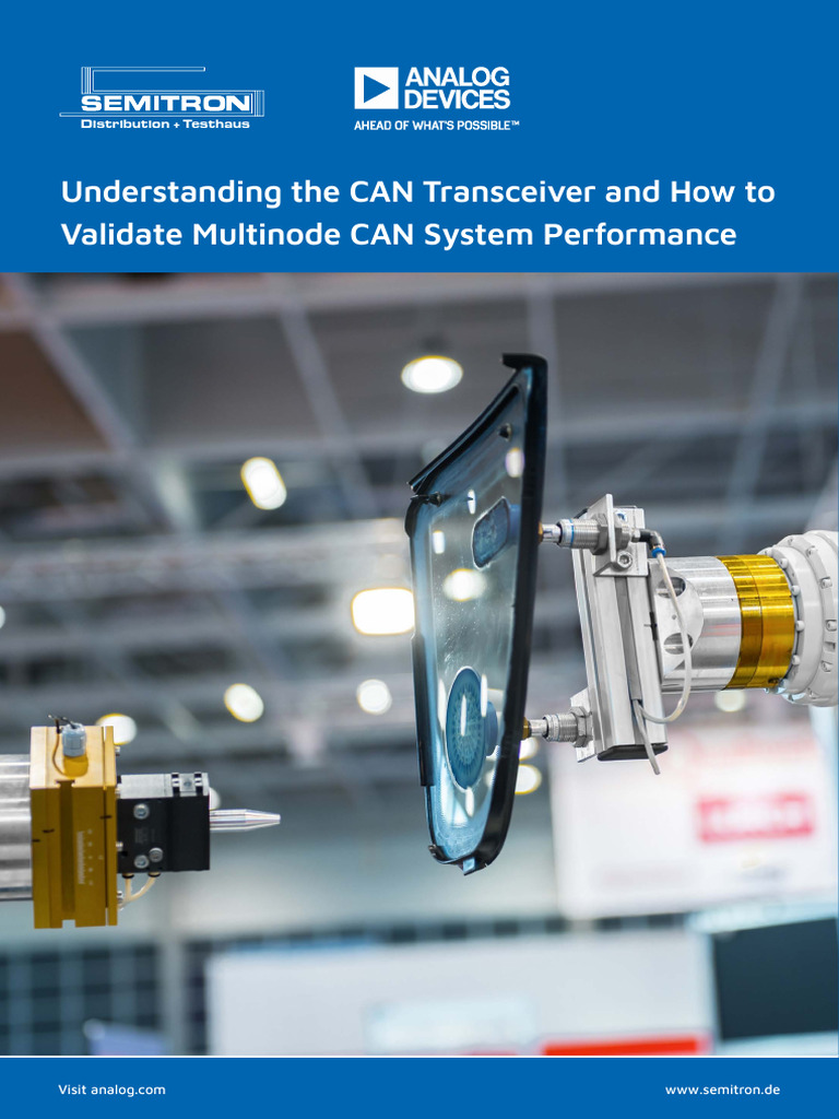 Schluessel Zur Leistungsoptimierung in Mehrknoten CAN Systemen | PDF | Computer Engineering ...