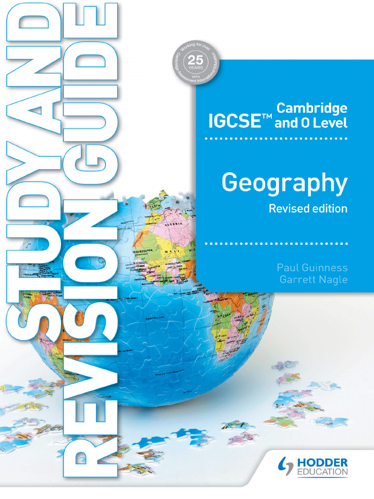Cambridge IGCSE Geography Study and Revision Guide Sample Pages | PDF ...