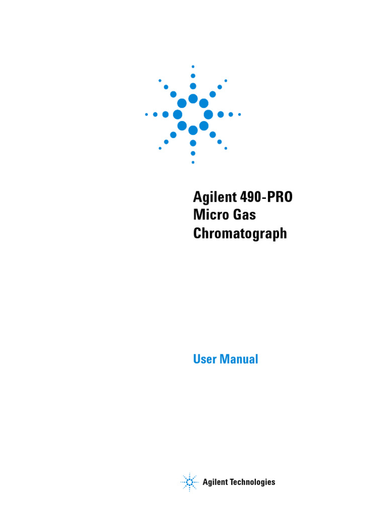 490-PRO Micro GC User Manual | PDF | Gas Chromatography | Electromagnetic Interference