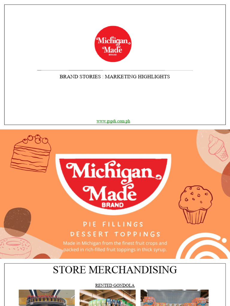 Michigan Made - MKTG Documentation | PDF | Brand | E Commerce