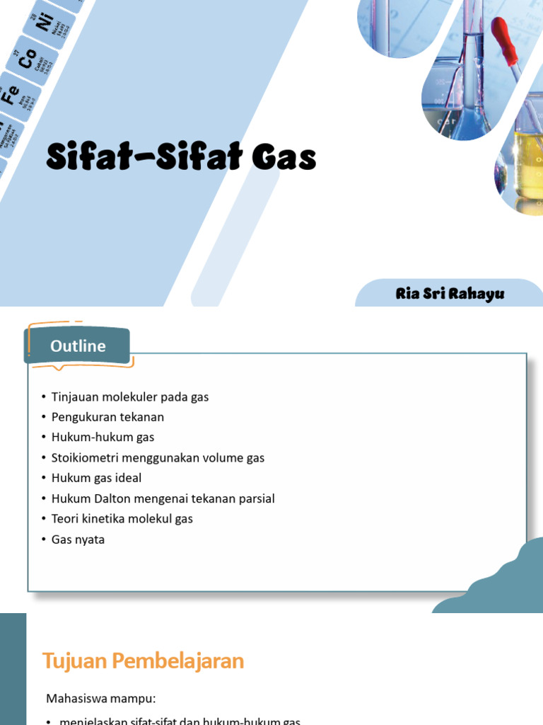 Sifat-Sifat Gas | PDF