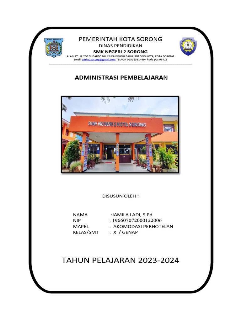 Cover Perangkat Mengajar X BENAR | PDF
