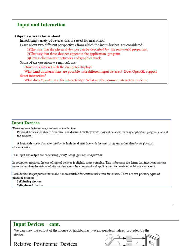 Mod-5 Input& Interactions (2) | Download Free PDF | Menu (Computing) | Input/Output