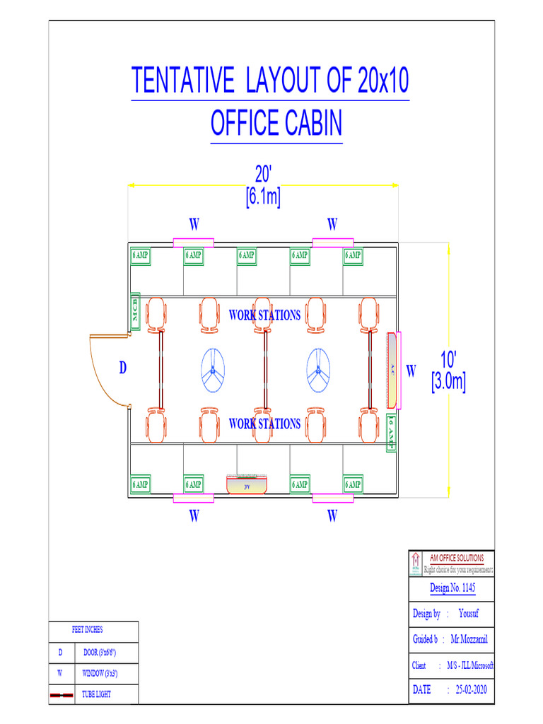 Microsoft Office Cabin (25-02-20) - Model | PDF