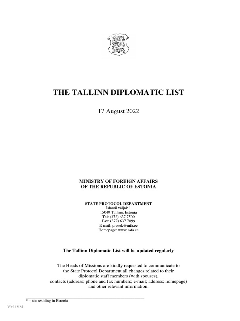 diplomatic_list_2022_23 | PDF | Diplomatic Rank | Government
