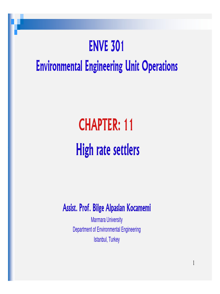 CHP 11 | PDF | Environmental Issues With Water | Industrial Processes