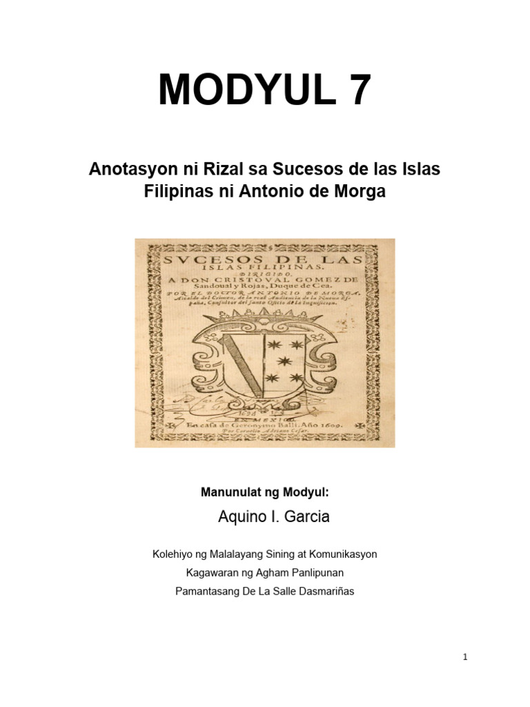 Module 7 Morga | PDF