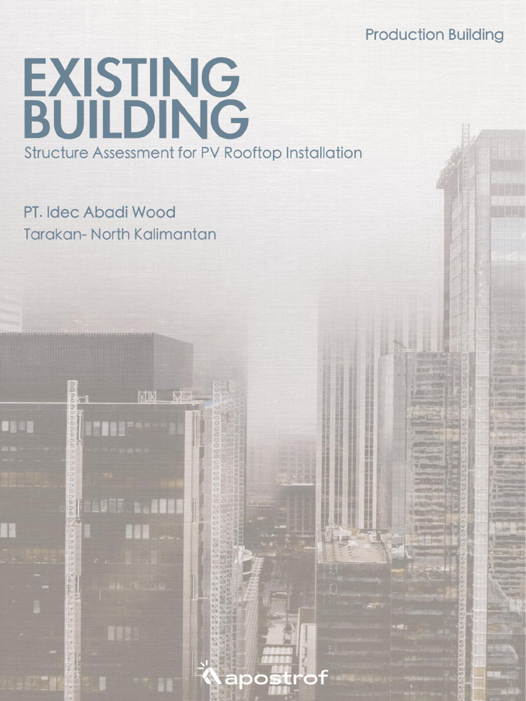 Report of Structural Analysis PT. IDEC Abadi Wood Industries - Tarakan - Production - R1 | PDF ...