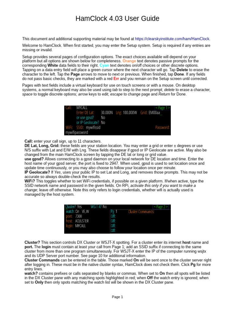 Ham Clock Key | PDF | Login | Computer Keyboard