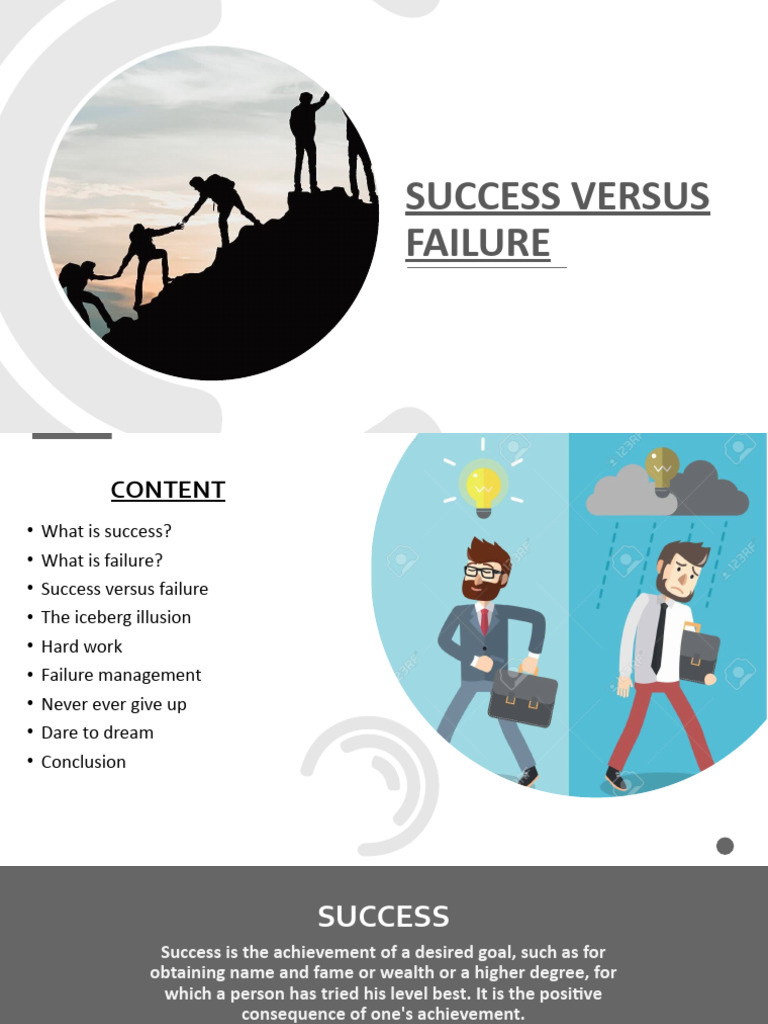 Sucess Failure | PDF | Self-Improvement