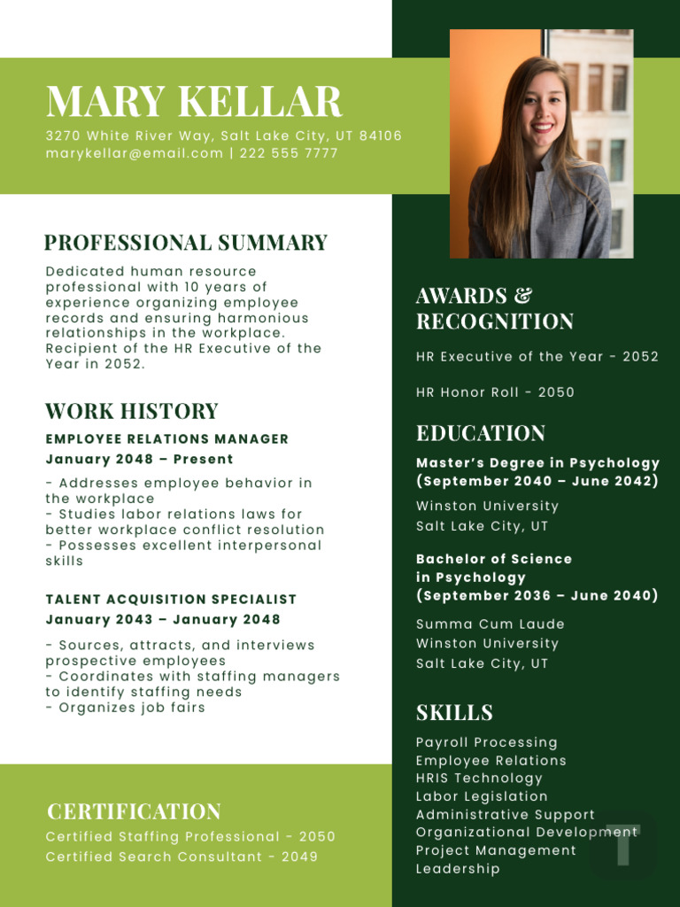 Standard Vice President of Human Resource Resume | PDF Standard Vice President of Human Resource Resume | PDF