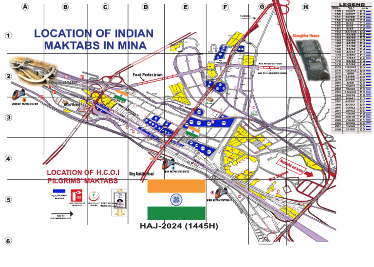 Mina Map 2024 Blue Final (740096631) | PDF