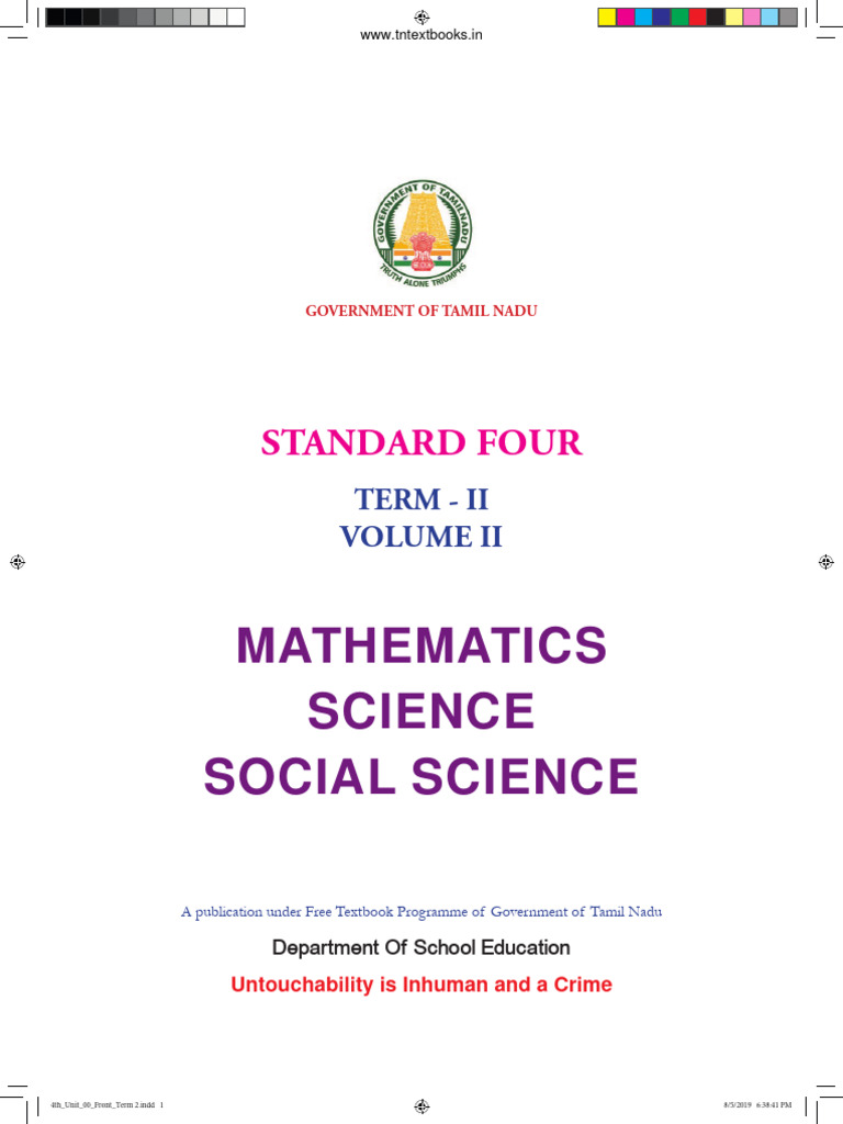 Std04 Term II Science EM - Www.tntextbooks.in | PDF | Leaf | Water
