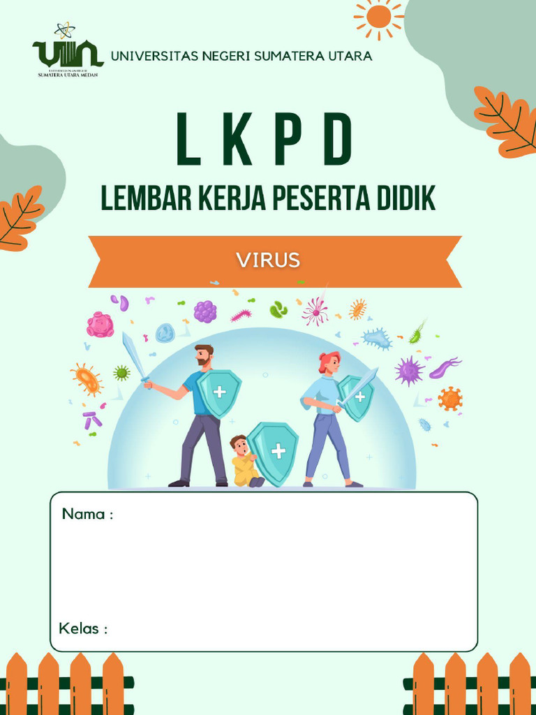 LKPD Virus Kel - 11 | PDF | Sains & Matematika