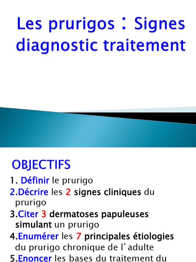 Prurigo : Diagnostic et Traitements | PDF | Médecine | Maladies et troubles