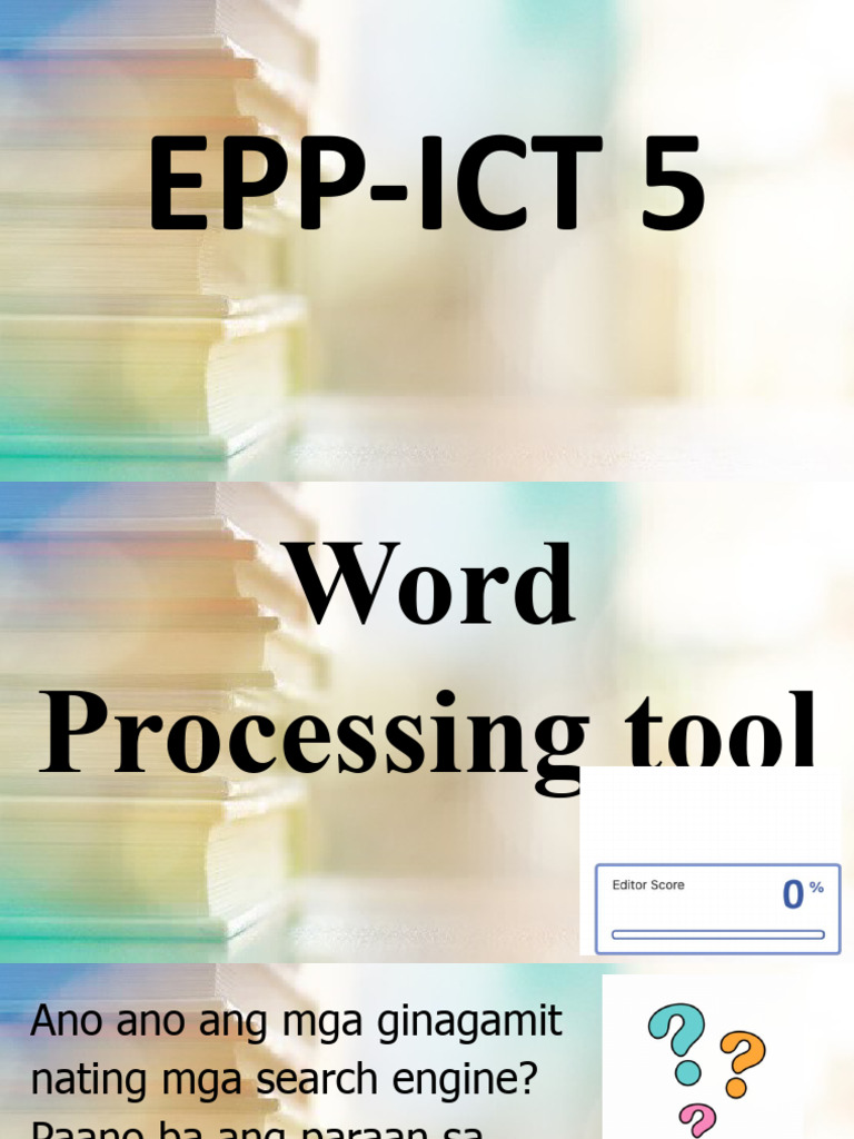 Epp-Ict 5 | PDF