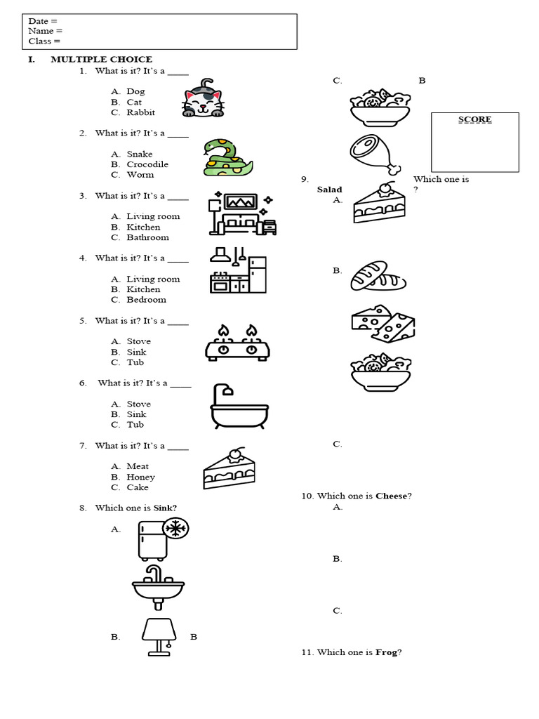 Pat - Level 1 Odi 2ND Semester | PDF | Foods | Cuisine
