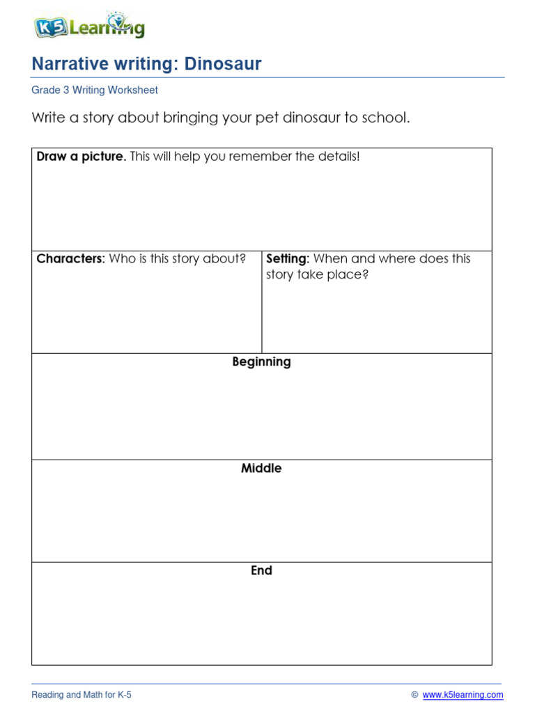 Grade 3 Narrative Writing Guide | PDF | Language Arts & Discipline