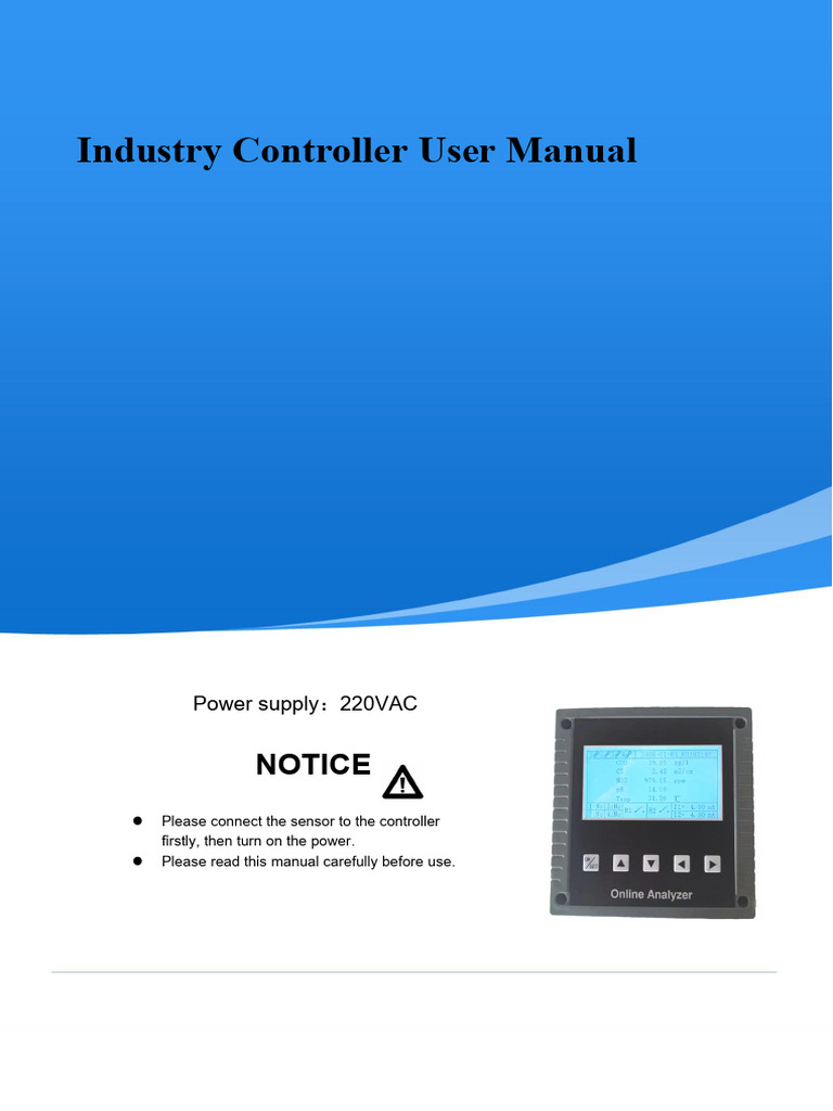 2.0 Industrial Controller User Manual | PDF | Computing | Computer ...