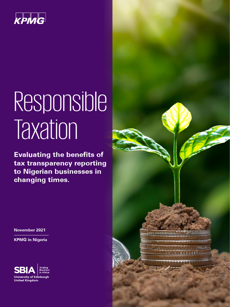 Benefits of Tax Transparency in Nigeria | PDF | Taxes | Governance