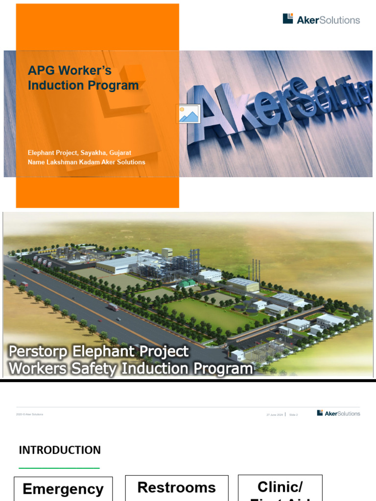 Workers Induction Program (English) - APG Format | PDF | Safety