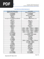 Aotearoa NZ Tall Man Lettering List | PDF | Drugs | Clinical Medicine