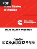 24 Slot 3-Phase 4-Pole Winding Diagram | PDF