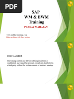 SAP EWM Configuration Guide | PDF | Warehouse | Packaging And Labeling
