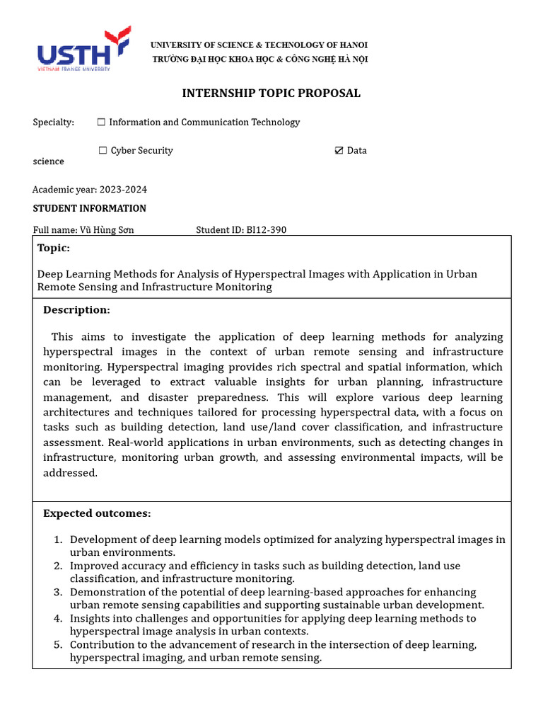 1.3. Annex 3 - Internship Proposal 2024 | PDF | Deep Learning | Remote ...