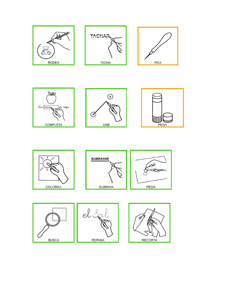 Pictos Enunciados | PDF